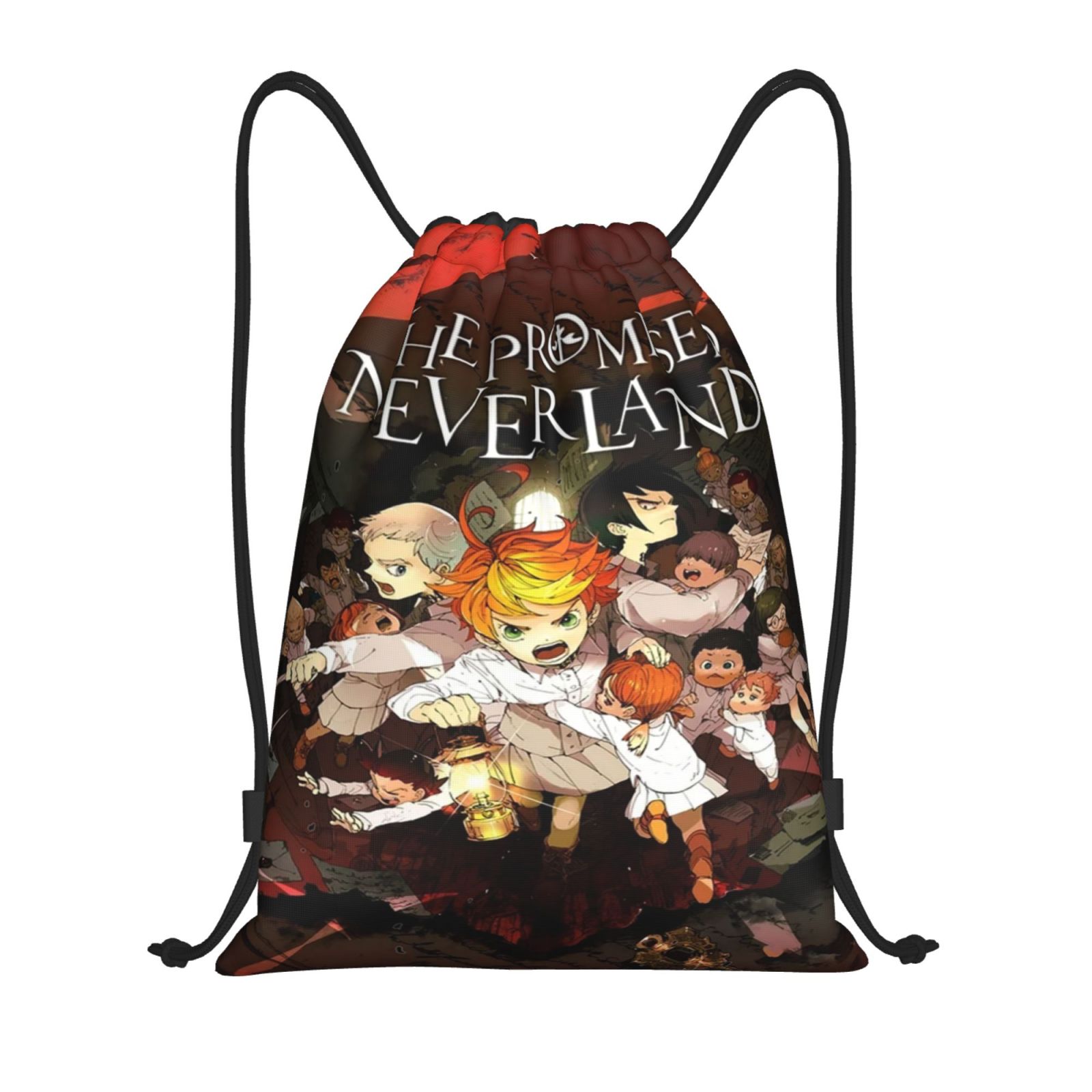 Promised Never-Lan Drawstring Bags Unisex 3d Print Lightweight Daypack ...