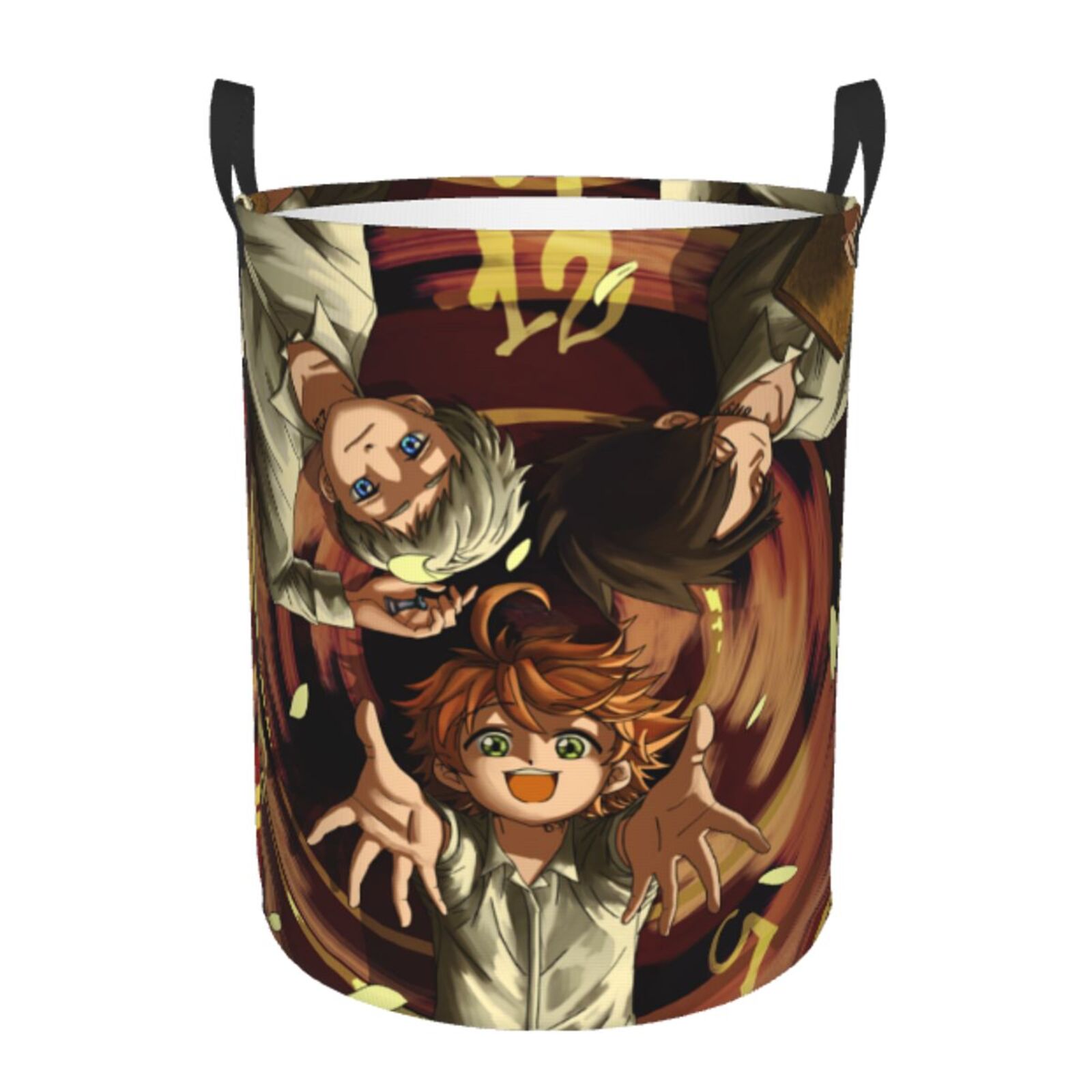 Promised Never-Lan 3d Graphic Flame Laundry Basket Fire Flame Clothes ...