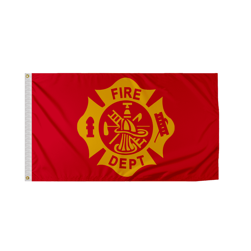 Promo Patriot's 3'x5' ft Fire Department Flag - Civilian Service Flags ...