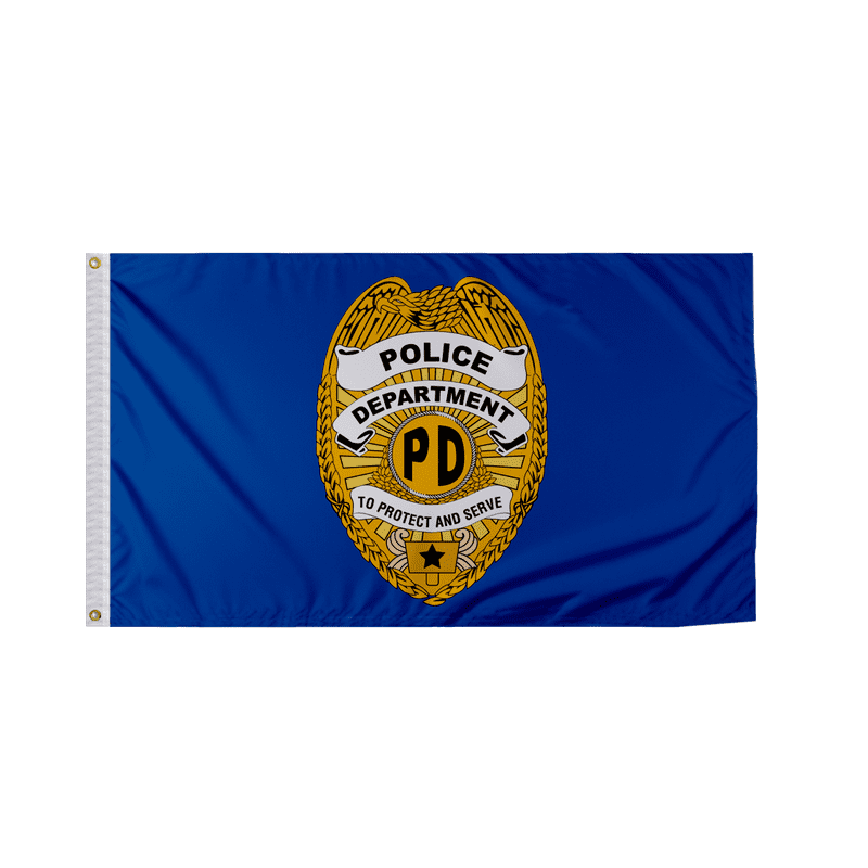 Promo Patriot's 3'x5' ft Police Department Flag - Civilian Service ...