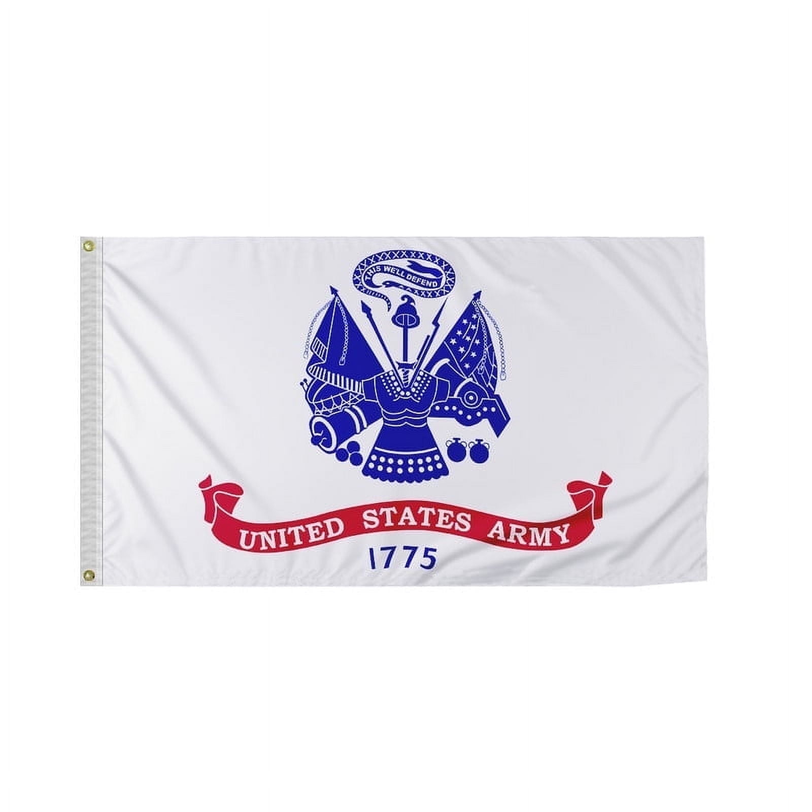 Promo Patriot's Large Army Flag 4x6 Ft - Printed 200D Nylon Canvas ...