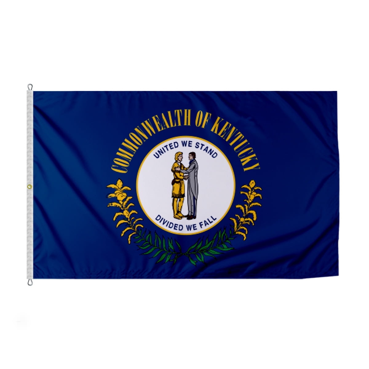 Promo Patriot's Large Kentucky State Flag 8x12ft-Single Ply Reverse ...