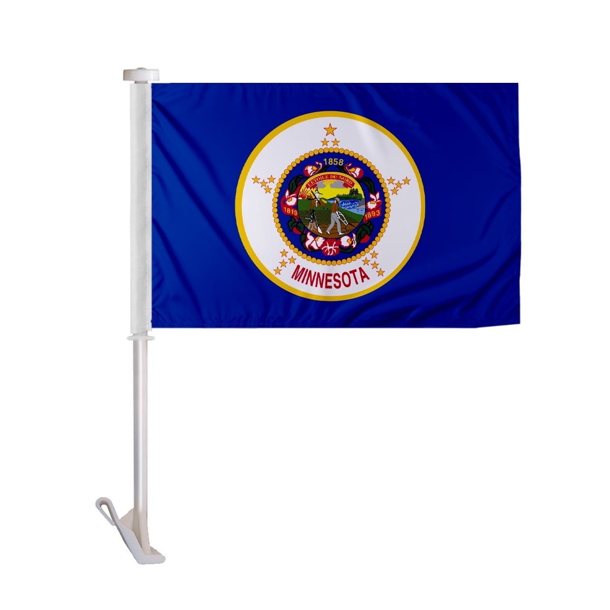 PromoPatriot Minnesota MN State car flag 10.5x15 inch double sided ...