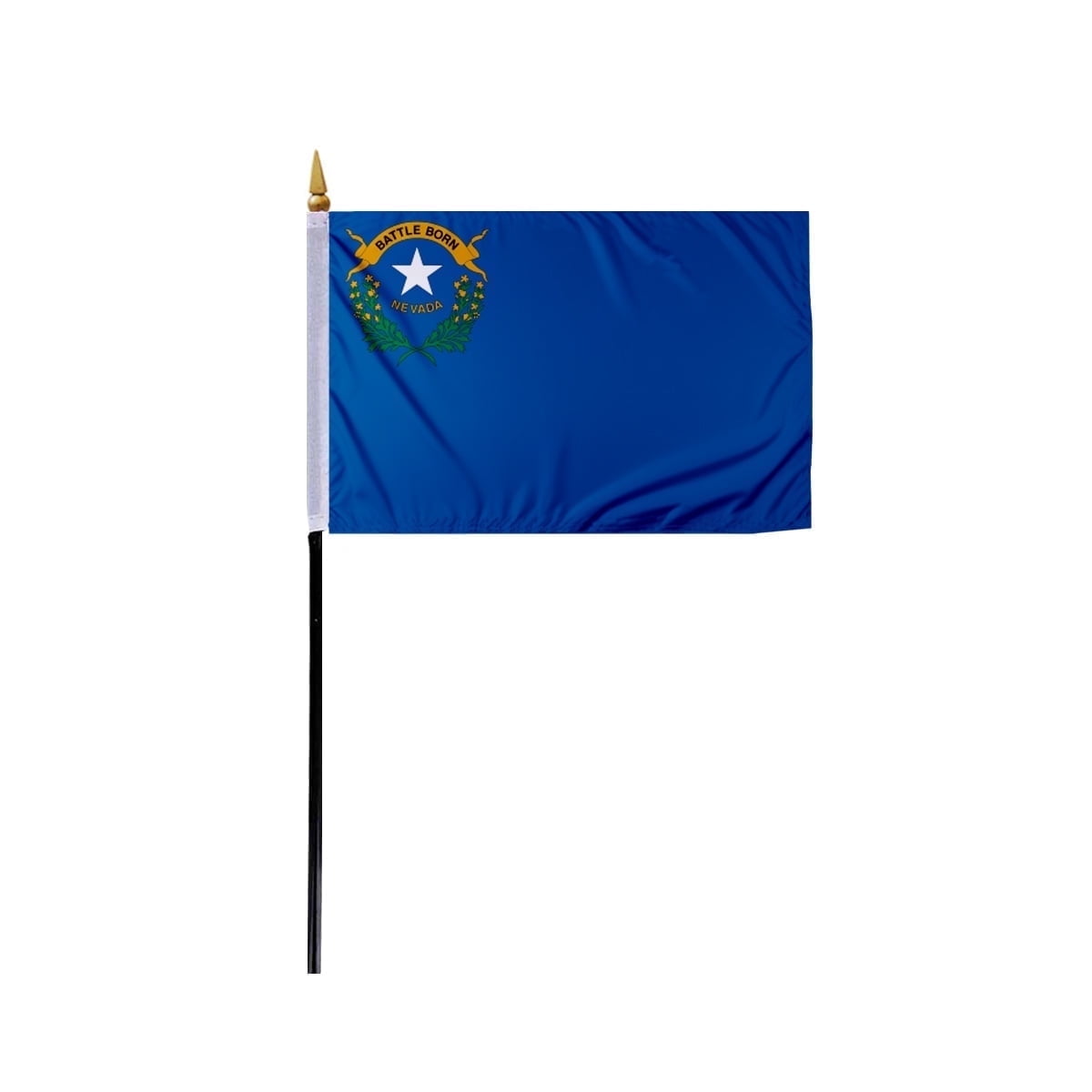 Promo Patriot's Nevada State Stick Flag 4x6 inch - with 11-inch Plastic ...