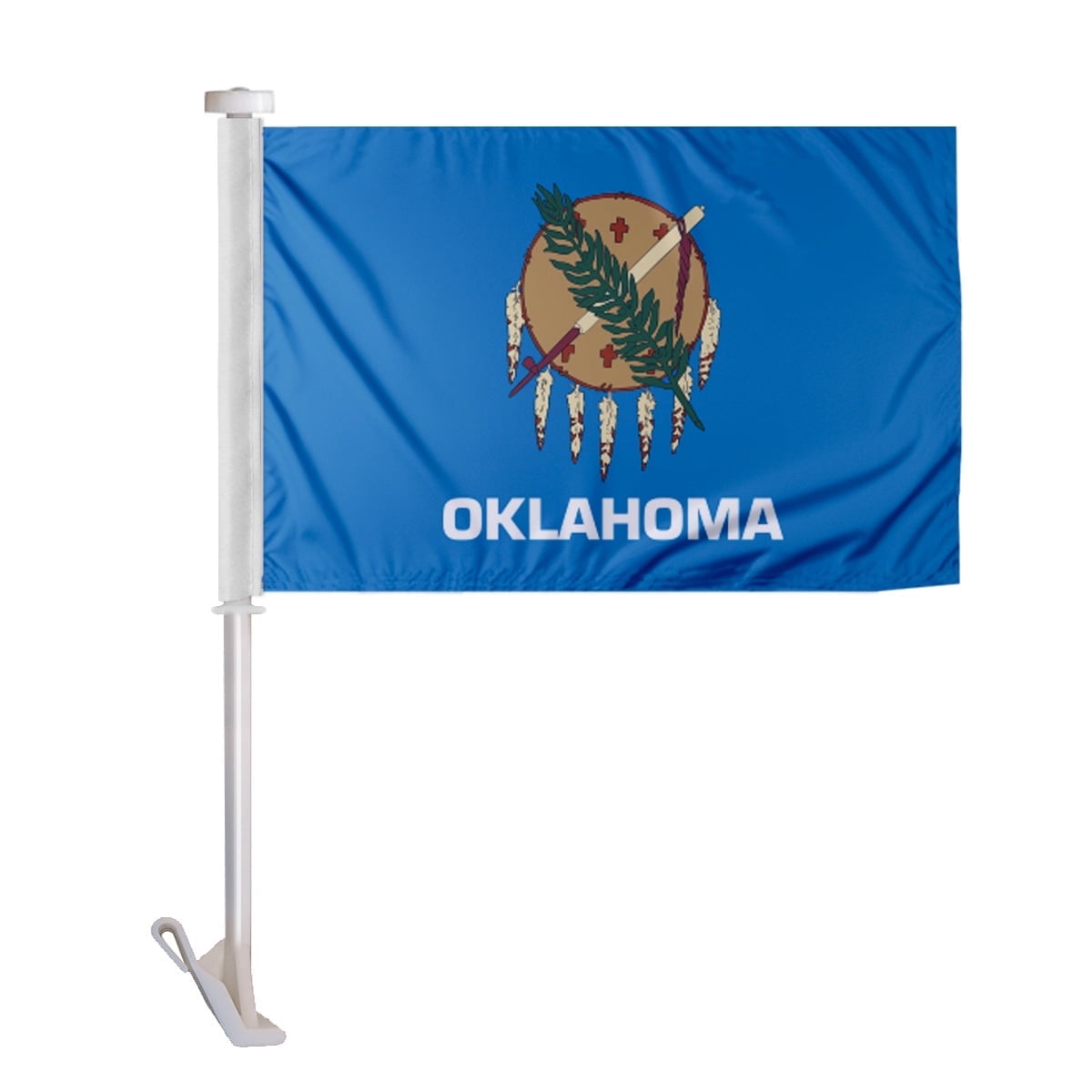 Promopatriot Oklahoma State OK Car Flag 12x16 inch Polyester with 17 ...