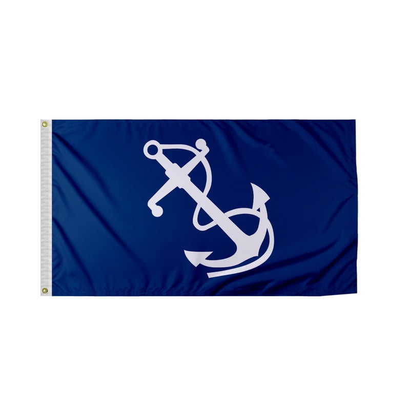 Promo Patriot's Port Captain Officers Flag - 12 x 18 Inch - Printed ...