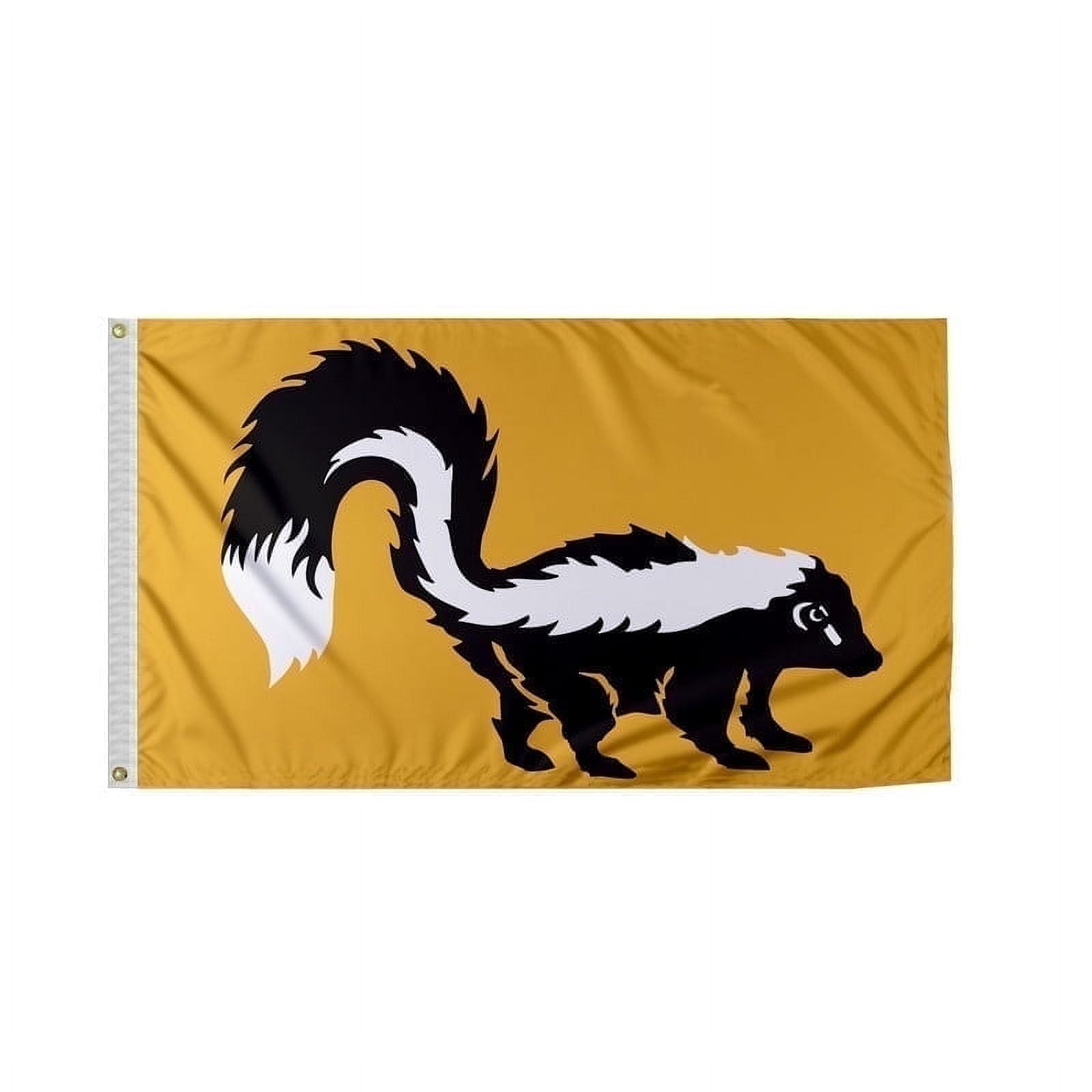 Promo Patriot's Skunk Boat Flag 12x18 inch – Double-Sided Novelty ...