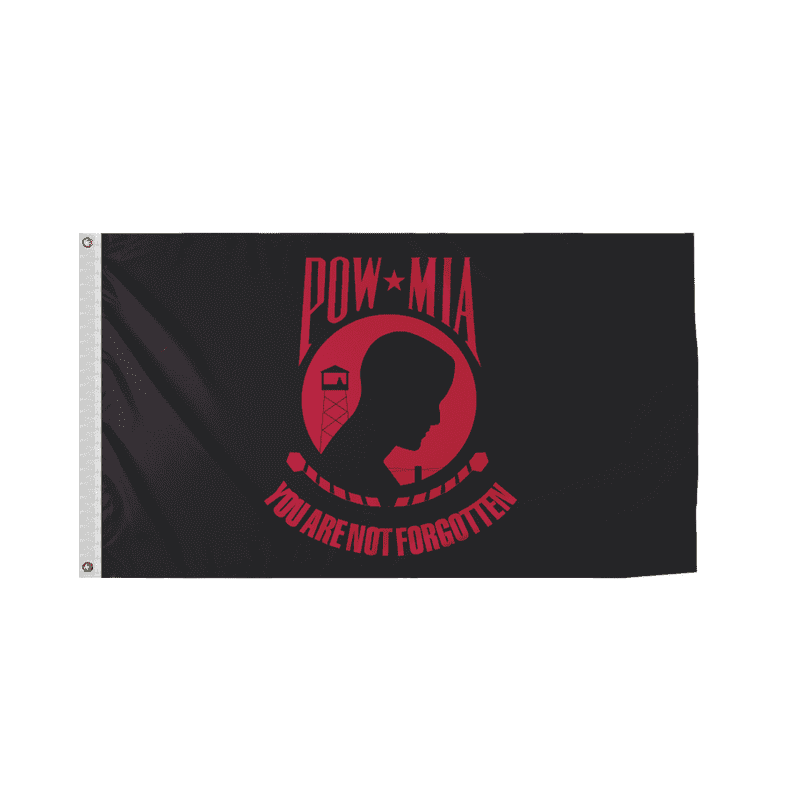 Promo Patriot's US POW MIA Flag Red 5x8 ft – Heavy-Duty 200D Nylon ...