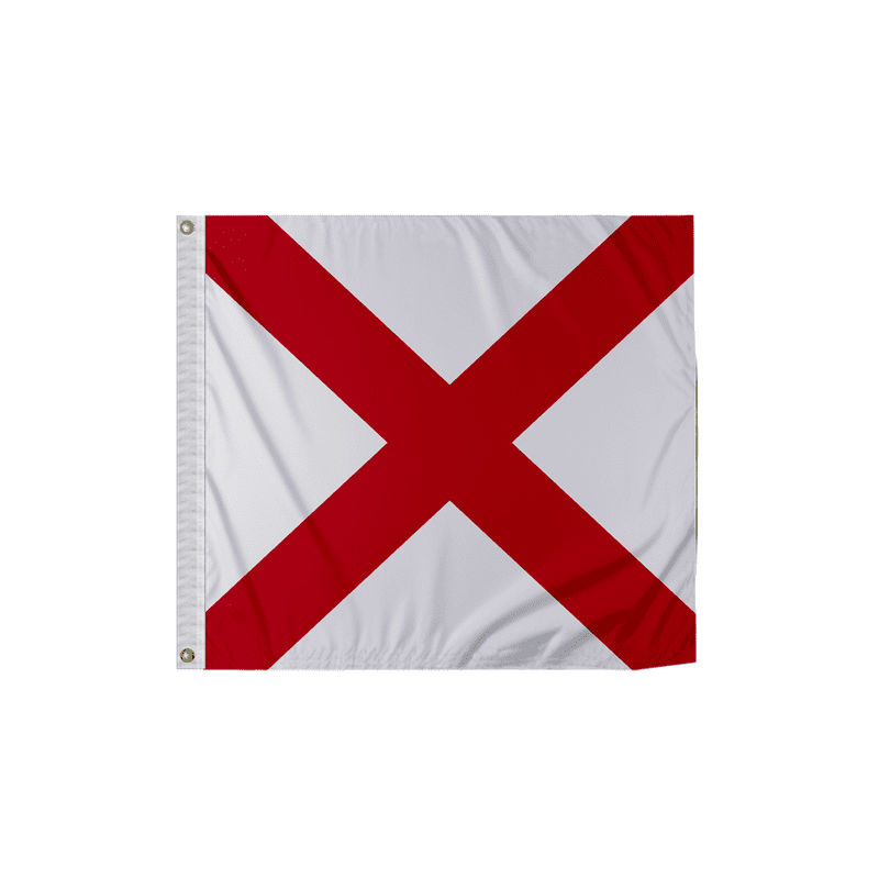 Promo Patriot's Victor Code V Marine Signal Flag - 3x3 ft, 200D Nylon ...