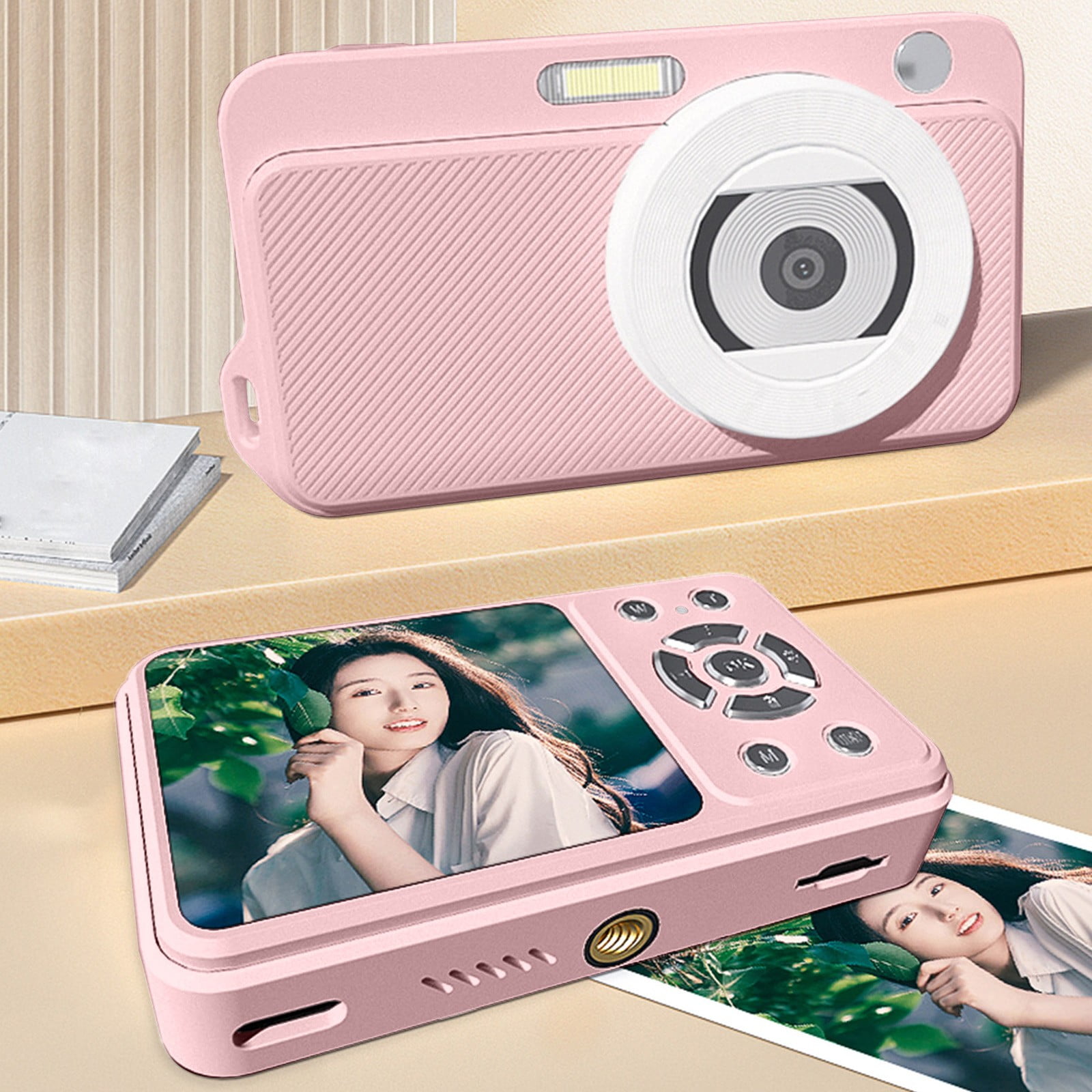 Promo, Student Digital VLOG Camera, HD Screen, Beauty Filter, for ...