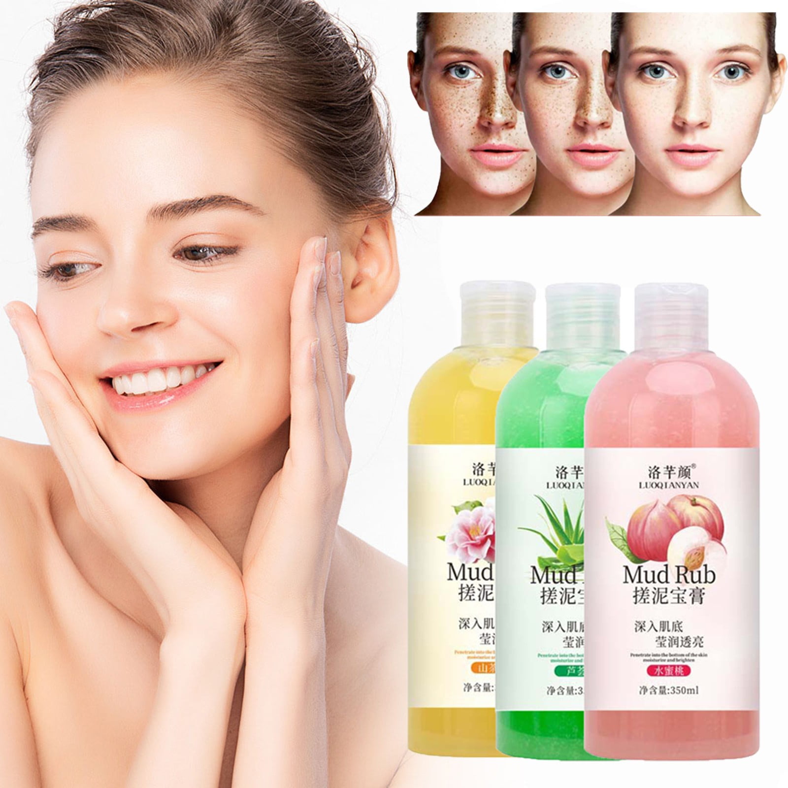 Promo, Topliu Exfoliating Mud Scrub, Whole Body Treasure Mud, Gentle ...