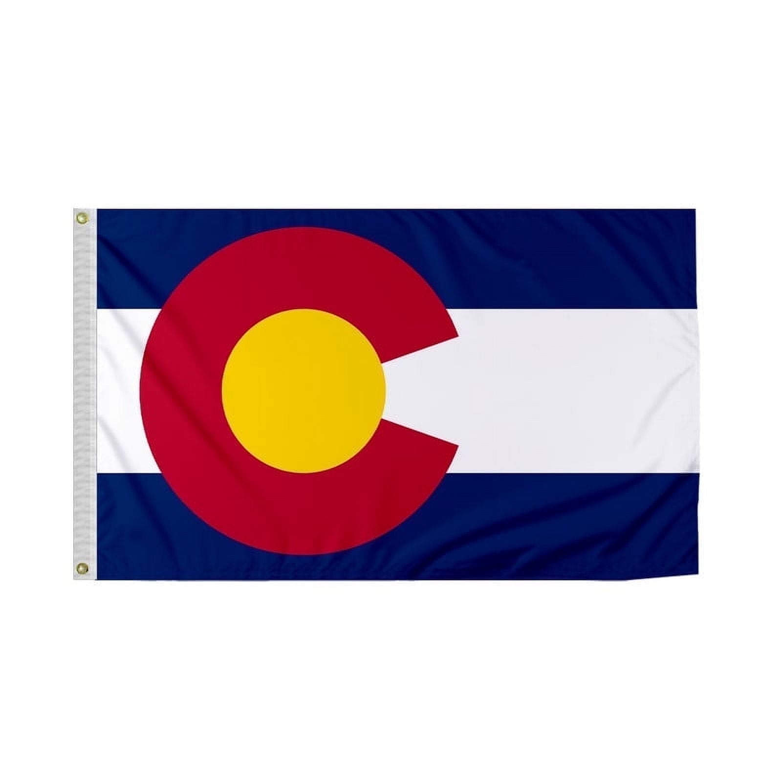 Promopatriot Colorado State 3x5 ft Nylon Outdoor CO Flag Durable with ...