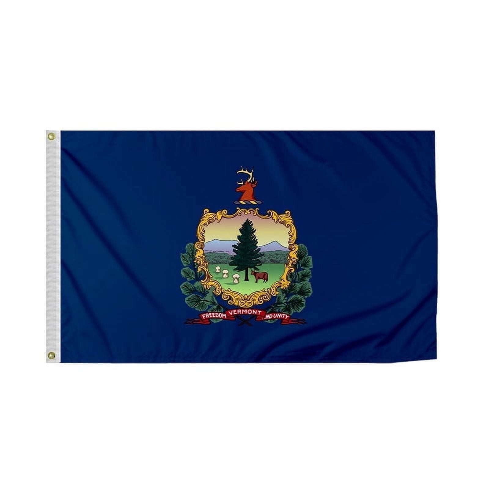 PromoPatriot 5x8ft 200D Nylon State of Vermont VT Outdoor Flag ...