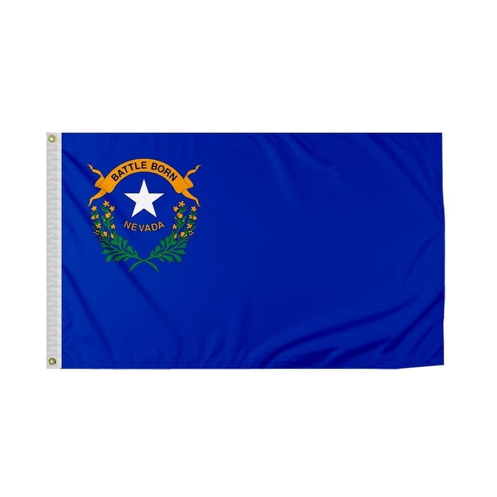PromoPatriot Nevada 5x8ft Nylon Outdoor Flag - Walmart.com