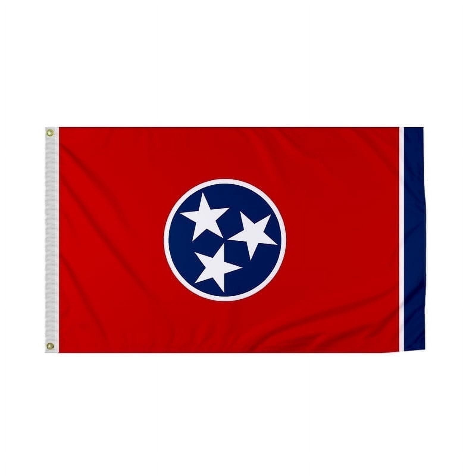 Promopatriot Tennessee State TN Flag 5x8 ft Nylon Outdoor Flag with ...