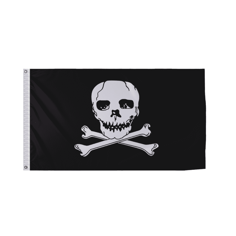PromoPatriot Large Pirate Flag Big Jolly Roger Flag 4X6 FT - Vivid ...