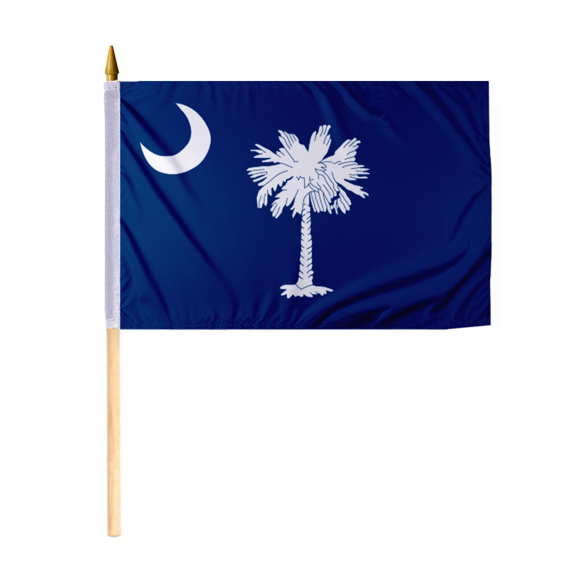 PromoPatriot South Carolina State Stick Flag, 12x18 Inch, Polyester ...