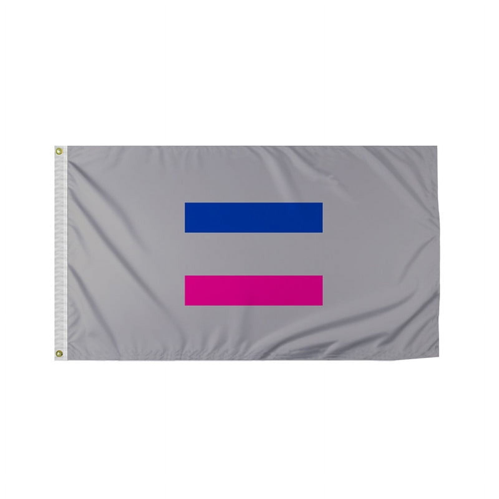 Promopatriot Androgynous Pride Flag 2x3 Ft Printed 200D Nylon Brass ...