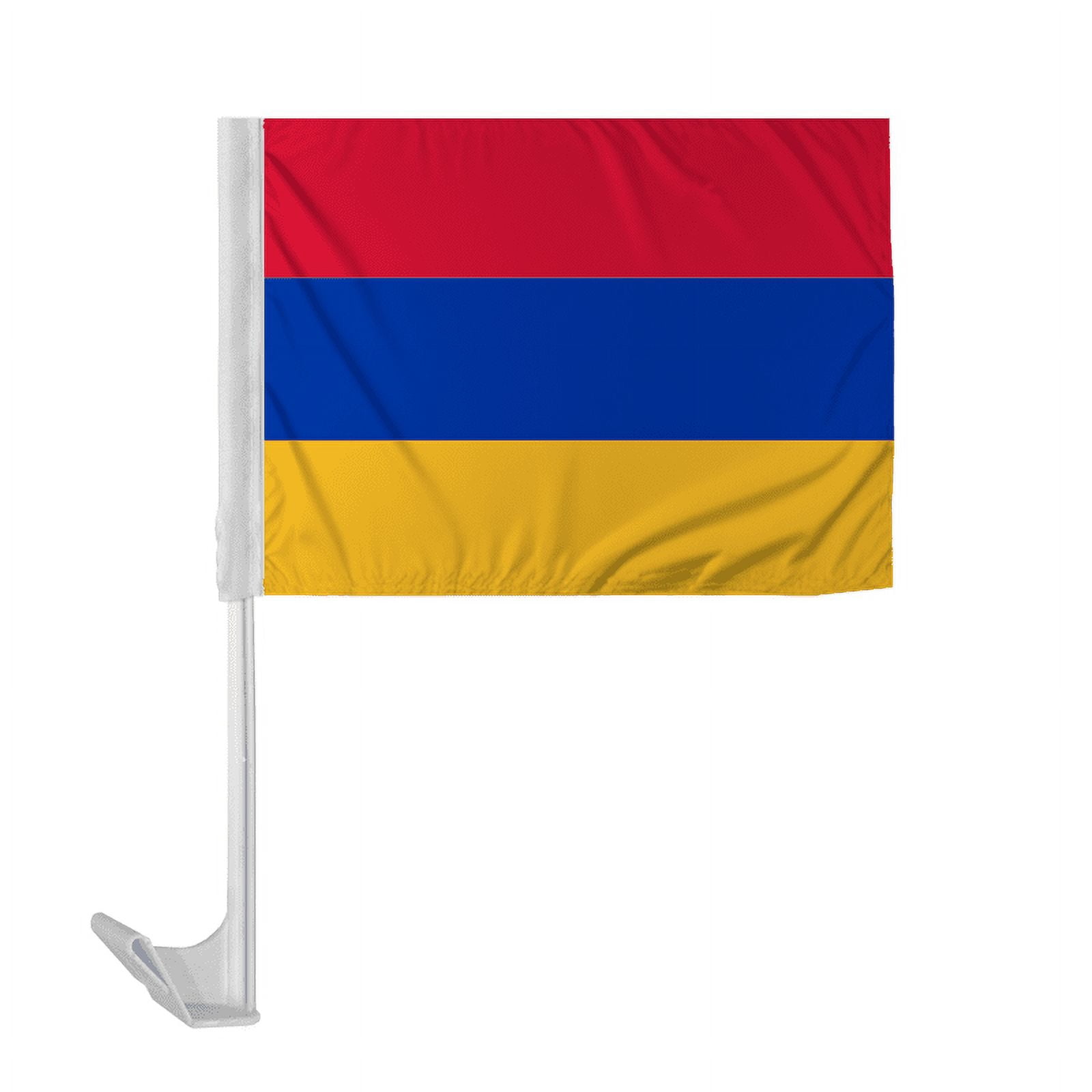 Promopatriot Armenia Car National Flag 12x16 inch Economy Polyester ...