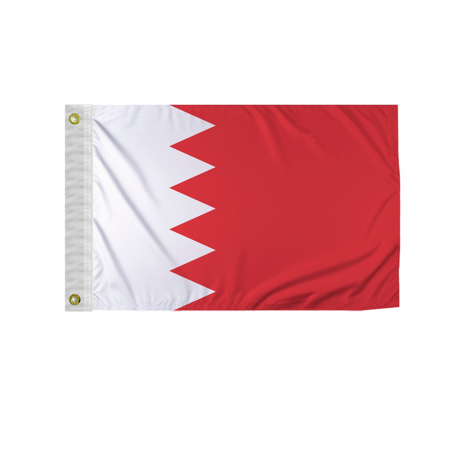 Promopatriot Bahrain National Flag 2x3 ft Nylon Double Stitched Edges ...