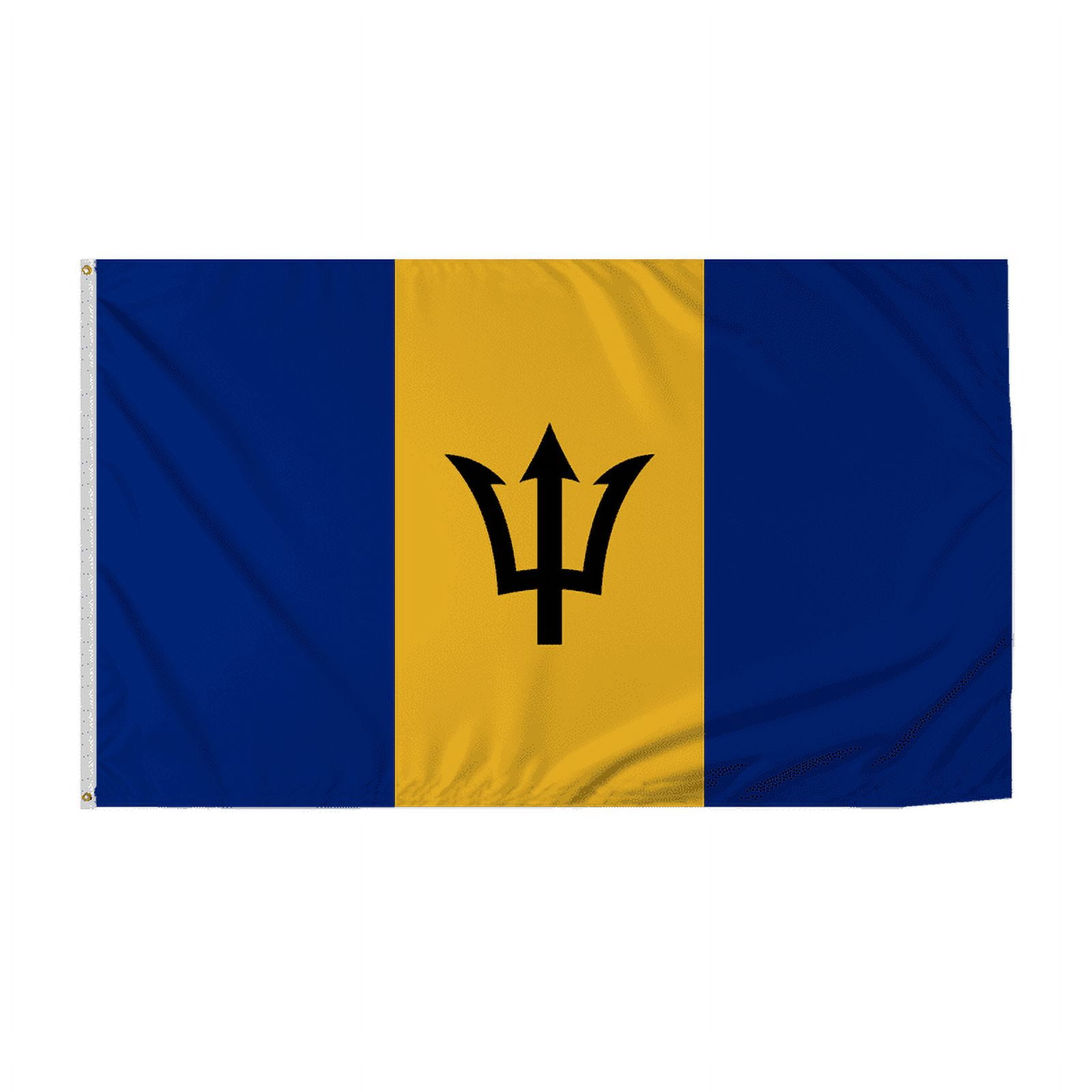 Promopatriot Barbados Country Flag 8x12 ft - 200D Nylon - Canvas Header ...