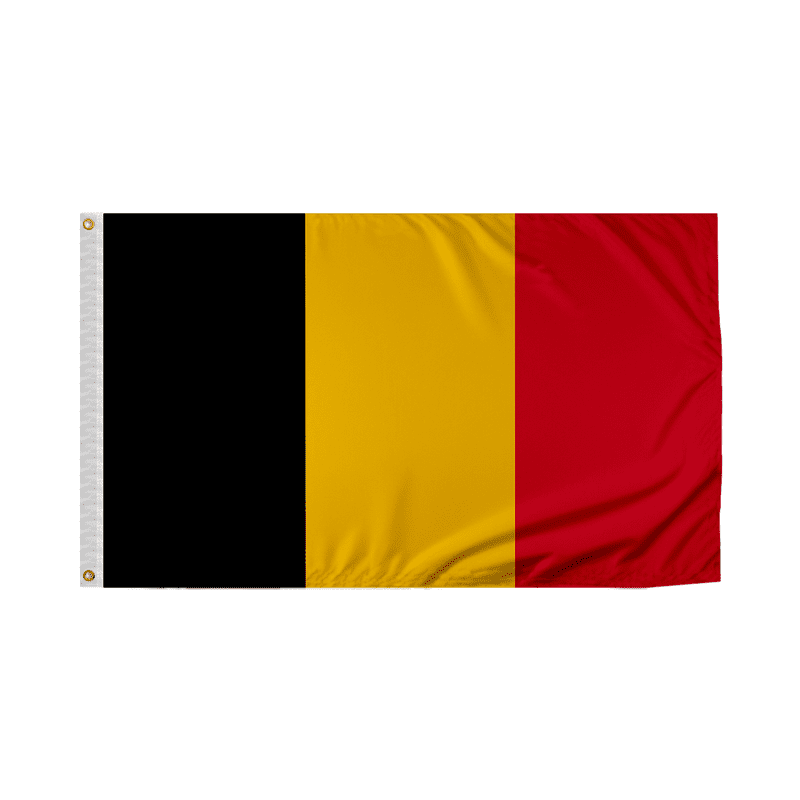 Promopatriot Belgium Country Flag 3x5 Ft Outdoor Nylon Double Stitched ...