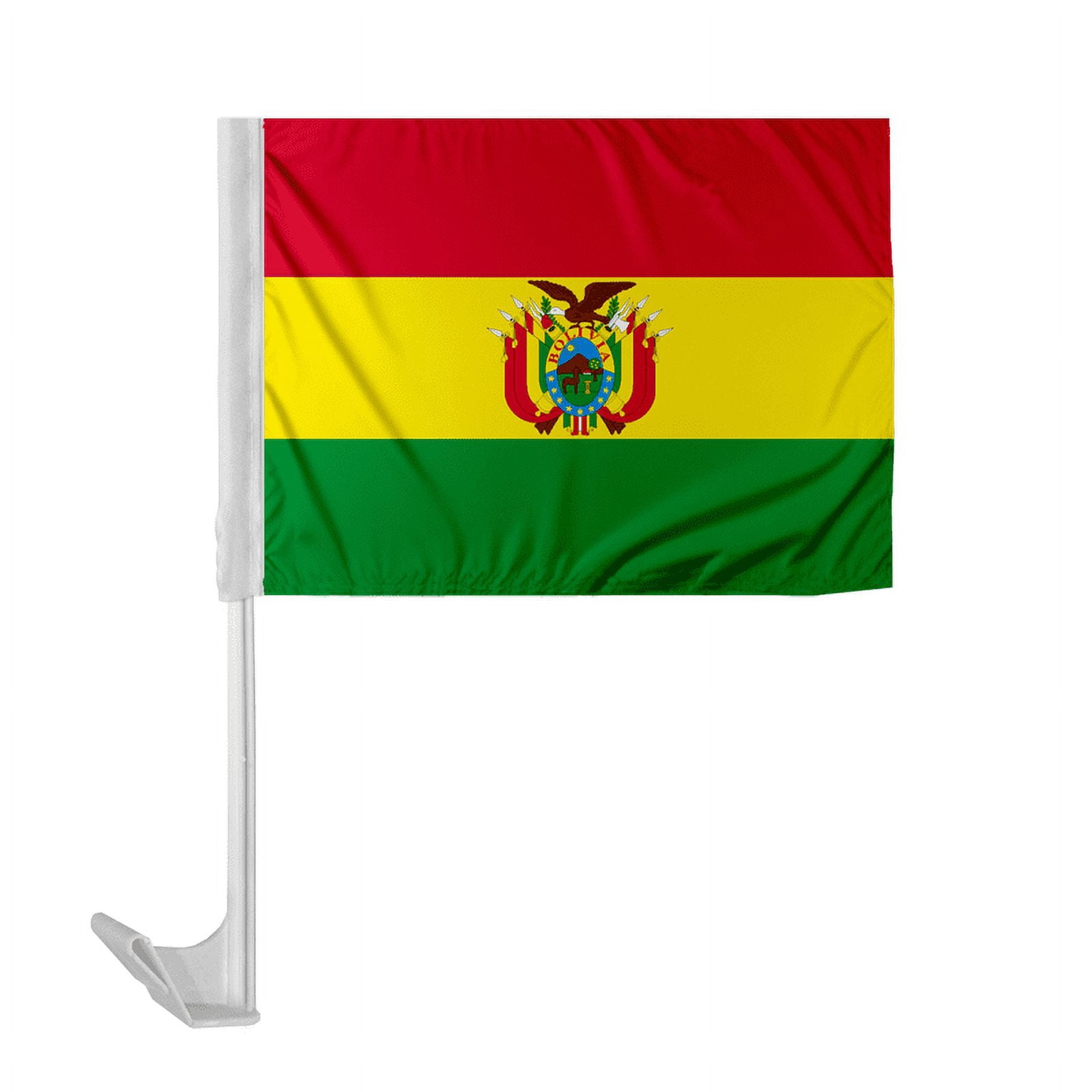 Promopatriot Bolivia with Seal Car National Flag 12x16 inch Economy ...
