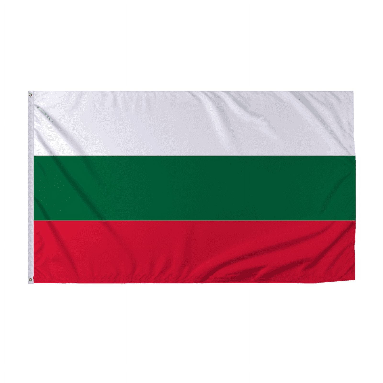 Promopatriot Bulgaria Country Flag 5x8 Ft Outdoor Nylon Double Stitched ...