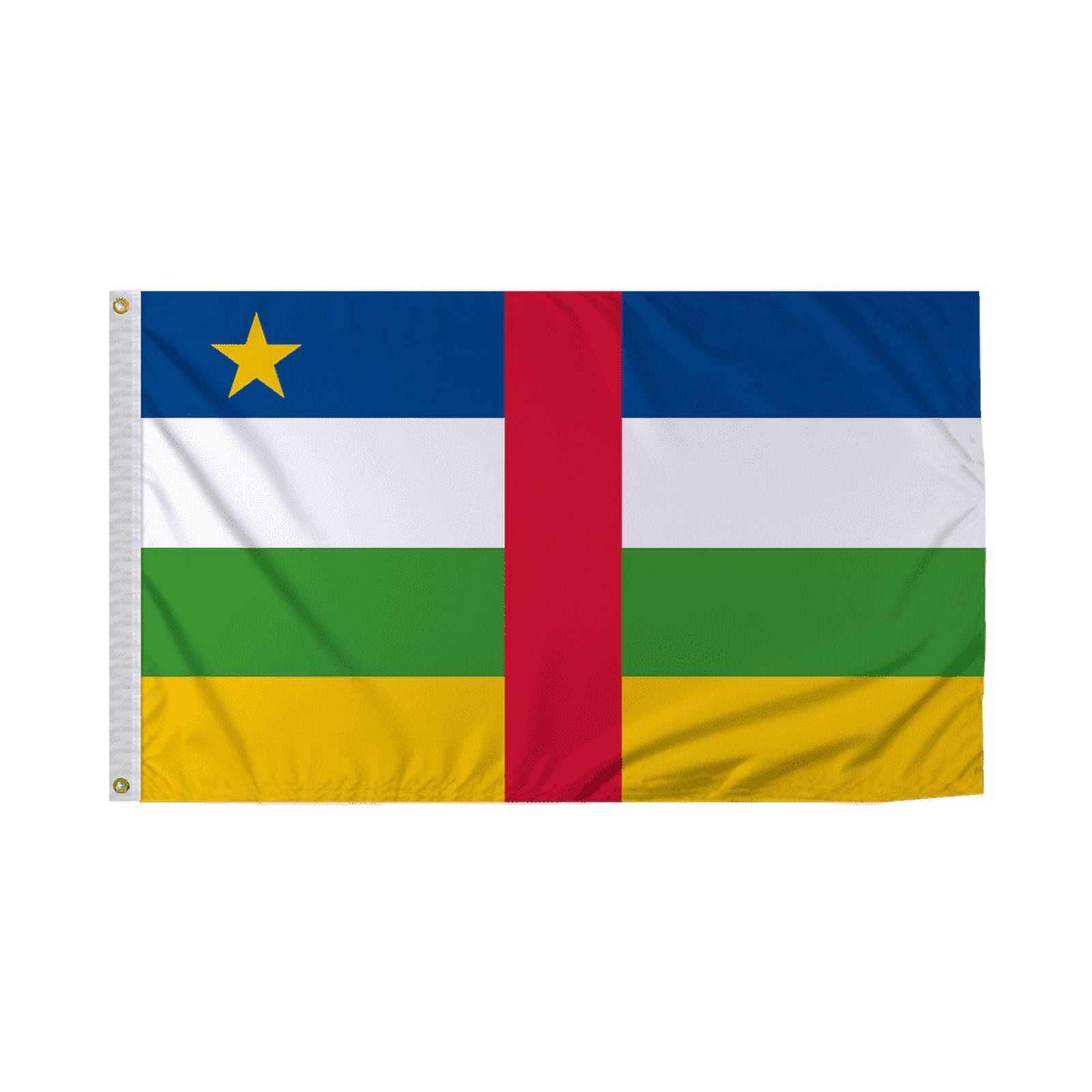 Promopatriot Central African Republic Country Flag 3x5 Ft Outdoor Nylon ...