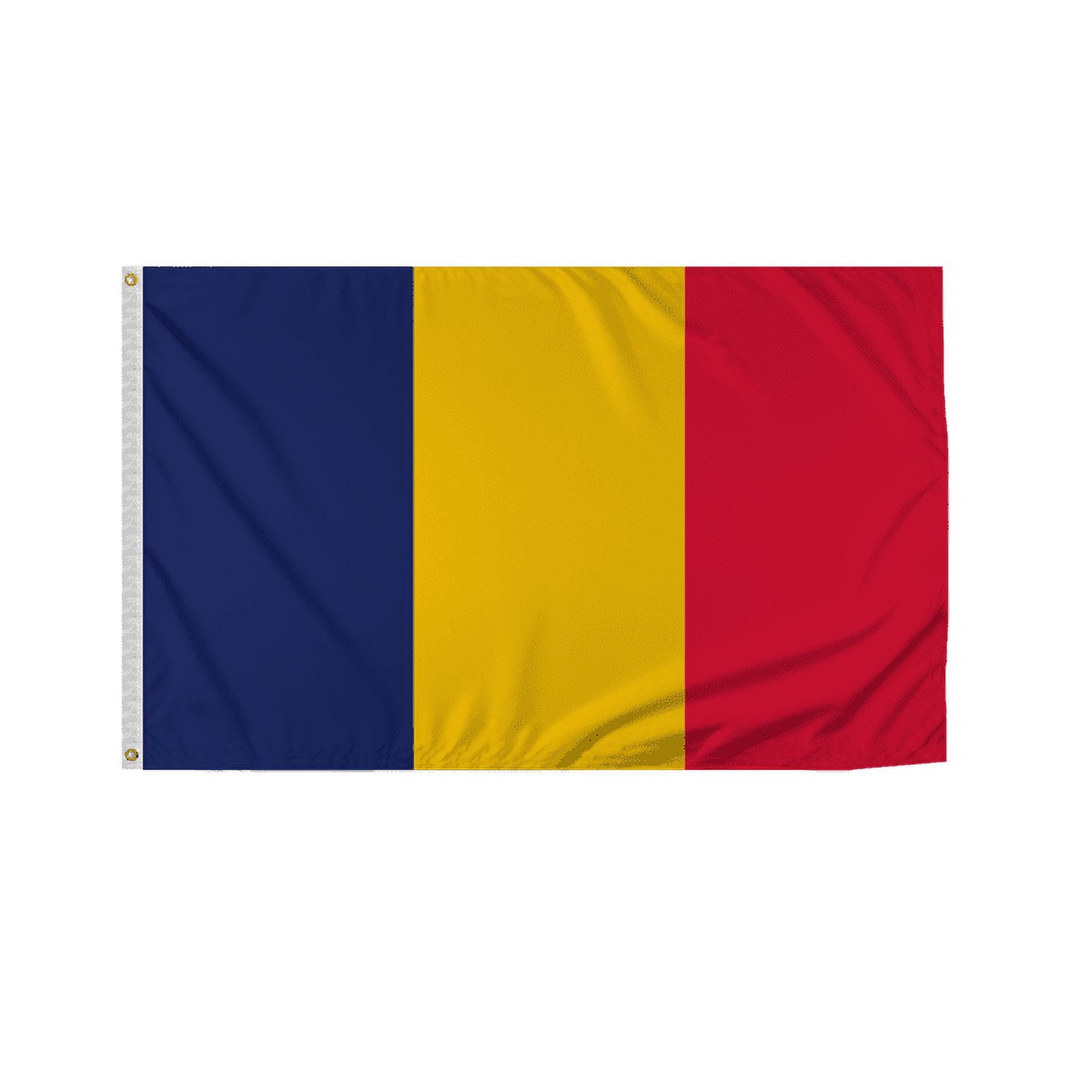 Promopatriot Chad Country Flag 5x8 Ft Outdoor Nylon Double Stitched ...