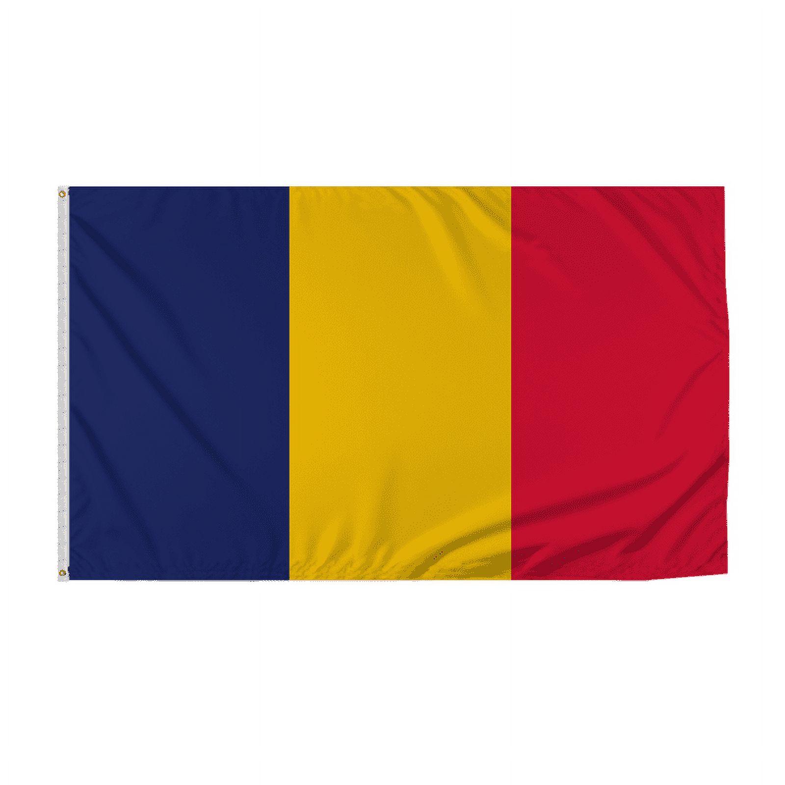 Promopatriot Chad Country Flag 8x12 ft - 200D Nylon - Rope Thimble & 1 ...