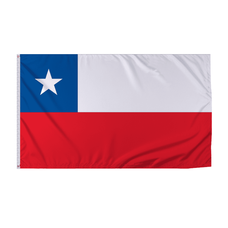 Promopatriot Chile Country Flag 8x12 ft - 200D Nylon - Rope Thimble & 1 ...