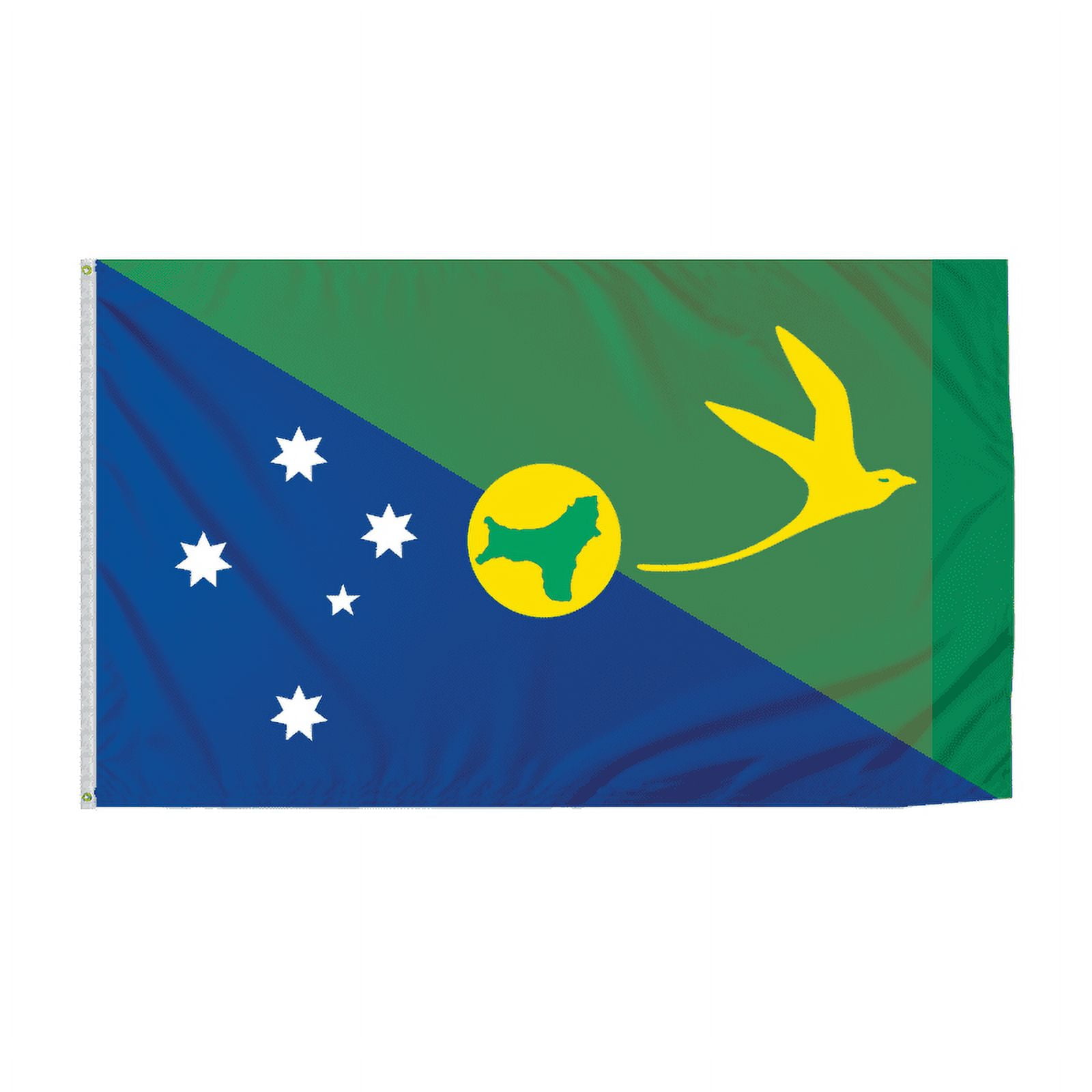 Promopatriot Christmas Island Country Flag 8x12 ft - 200D Nylon - Rope ...