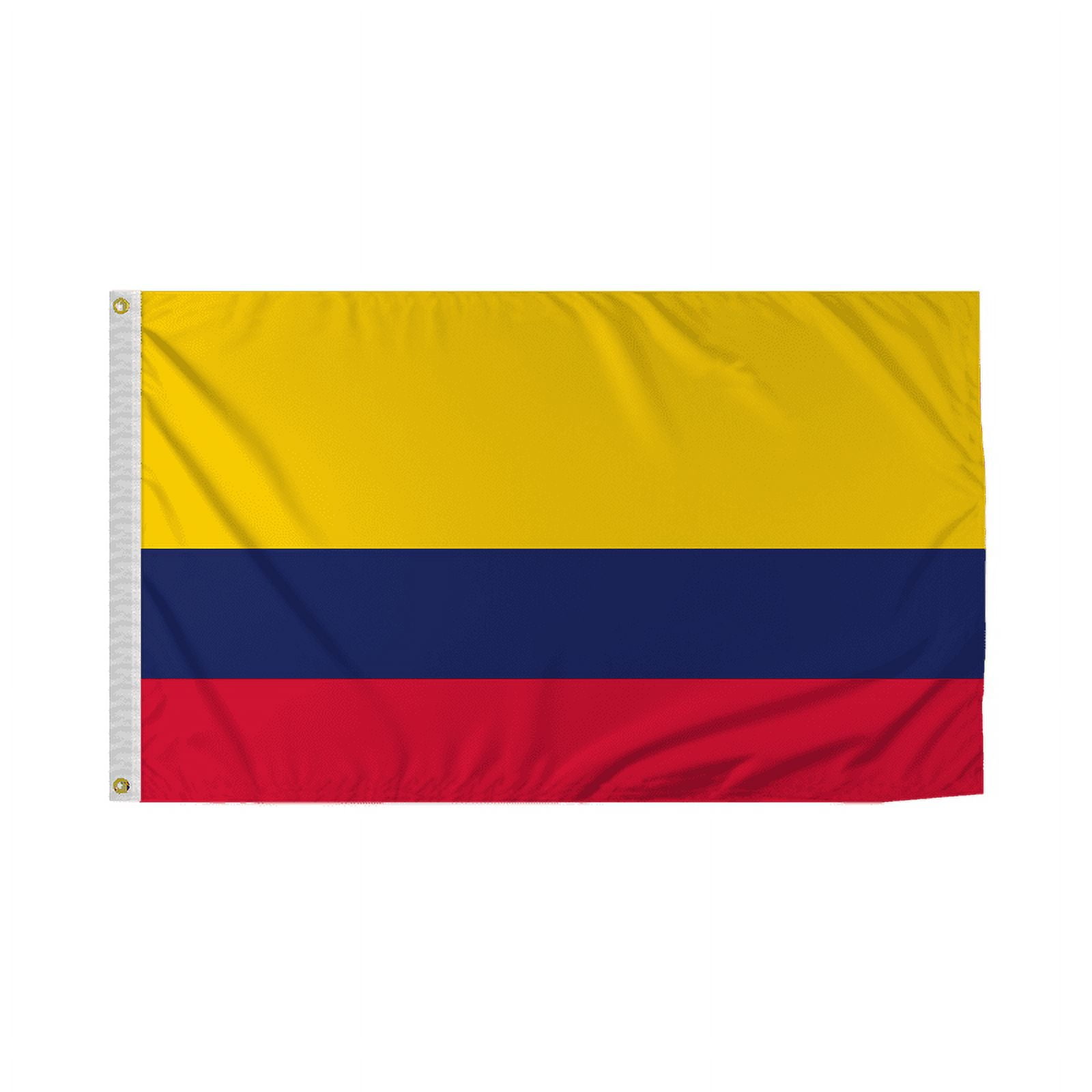 Promopatriot Colombia National Flag 3x5 ft Polyester Double Stitched ...
