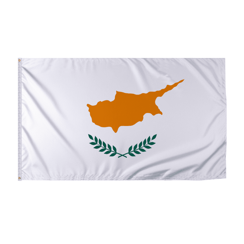 Promopatriot Cyprus Country Flag 8x12 ft - 200D Nylon - Rope Thimble ...