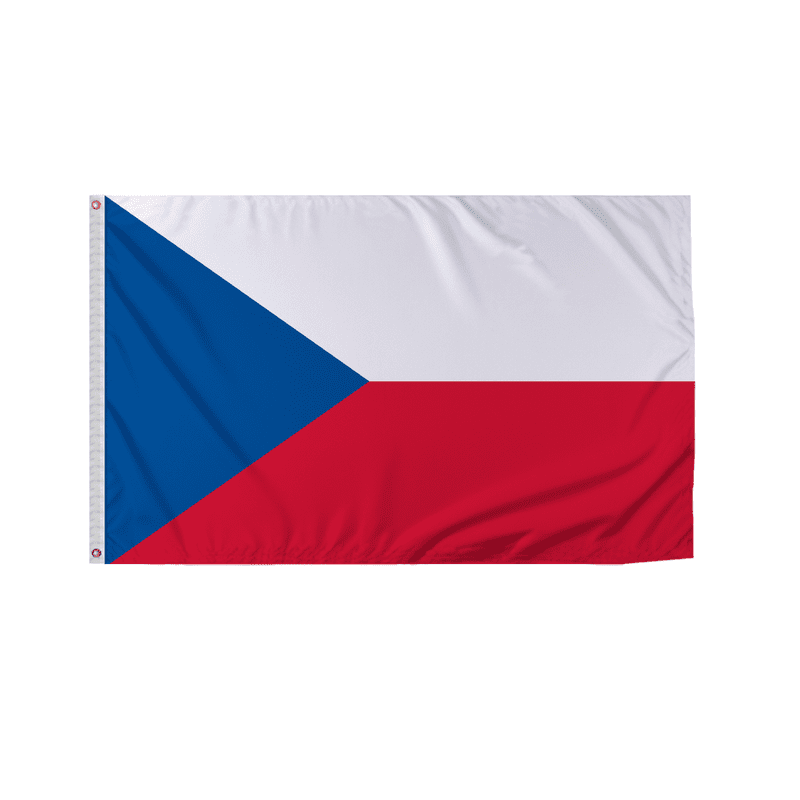 Promopatriot Czech Republic Country Flag 5x8 Ft Outdoor Nylon Double ...