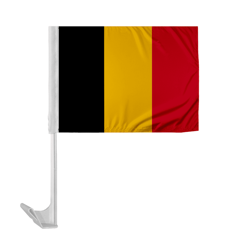 Promopatriot Double Sided Belgium Car Flag 10.5x15 inch Premium Super ...