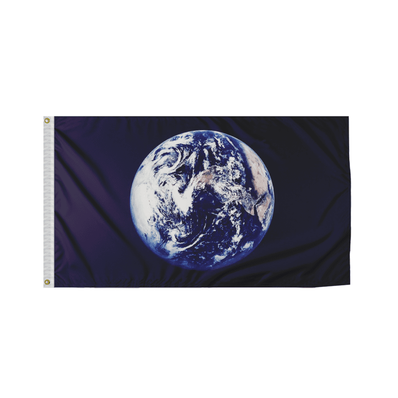 Promopatriot Earth Day Symbol Flag - 3x5 ft Nylon with Stitched Edges ...