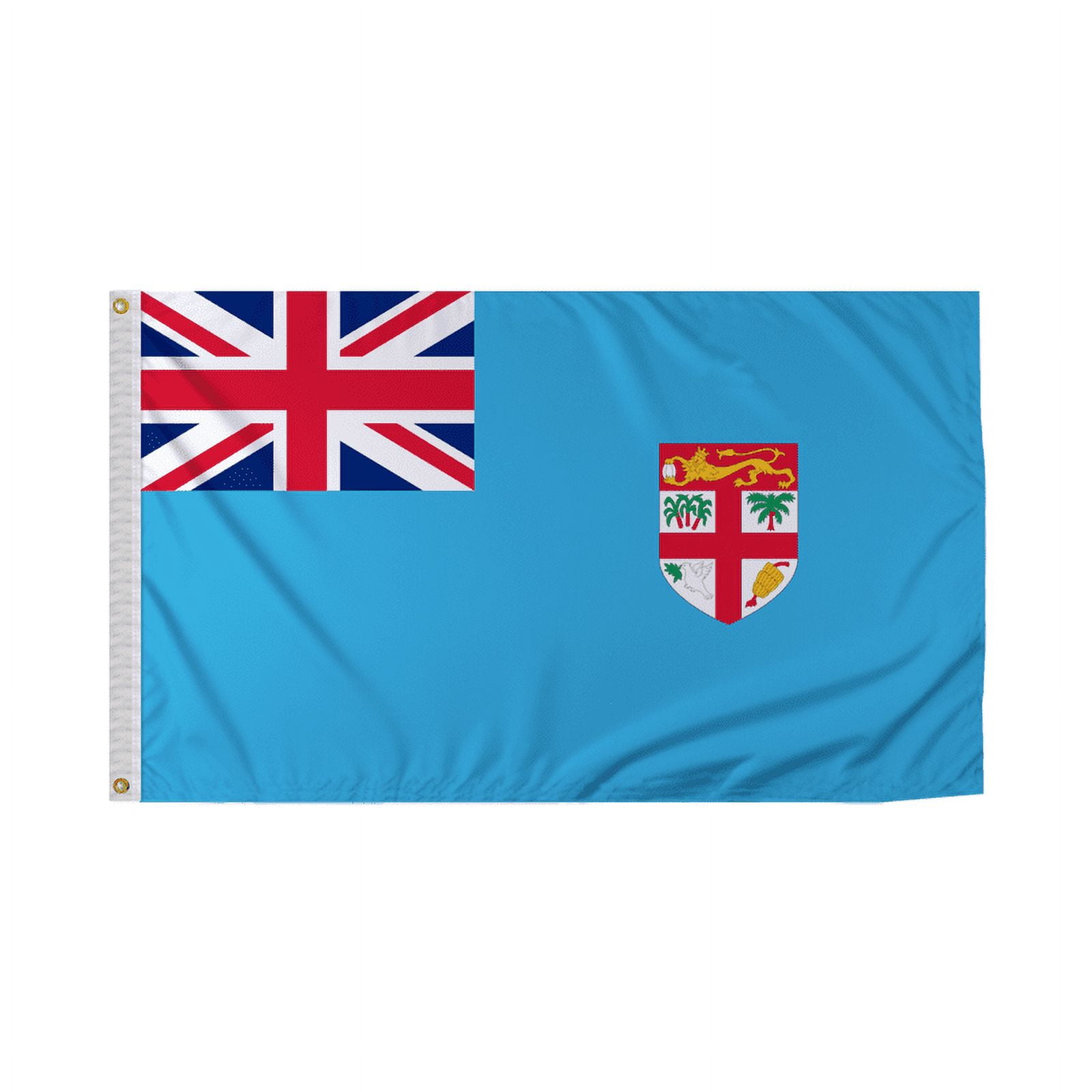 Promopatriot Fiji Country Flag 3x5 Ft Outdoor Nylon Double Stitched ...