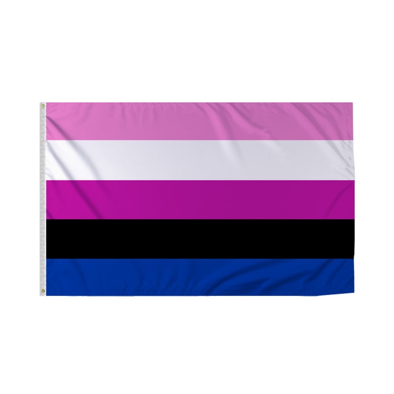 Promopatriot Gender Fluid Pride Flag 4x6 Ft Printed 200D Nylon Brass ...