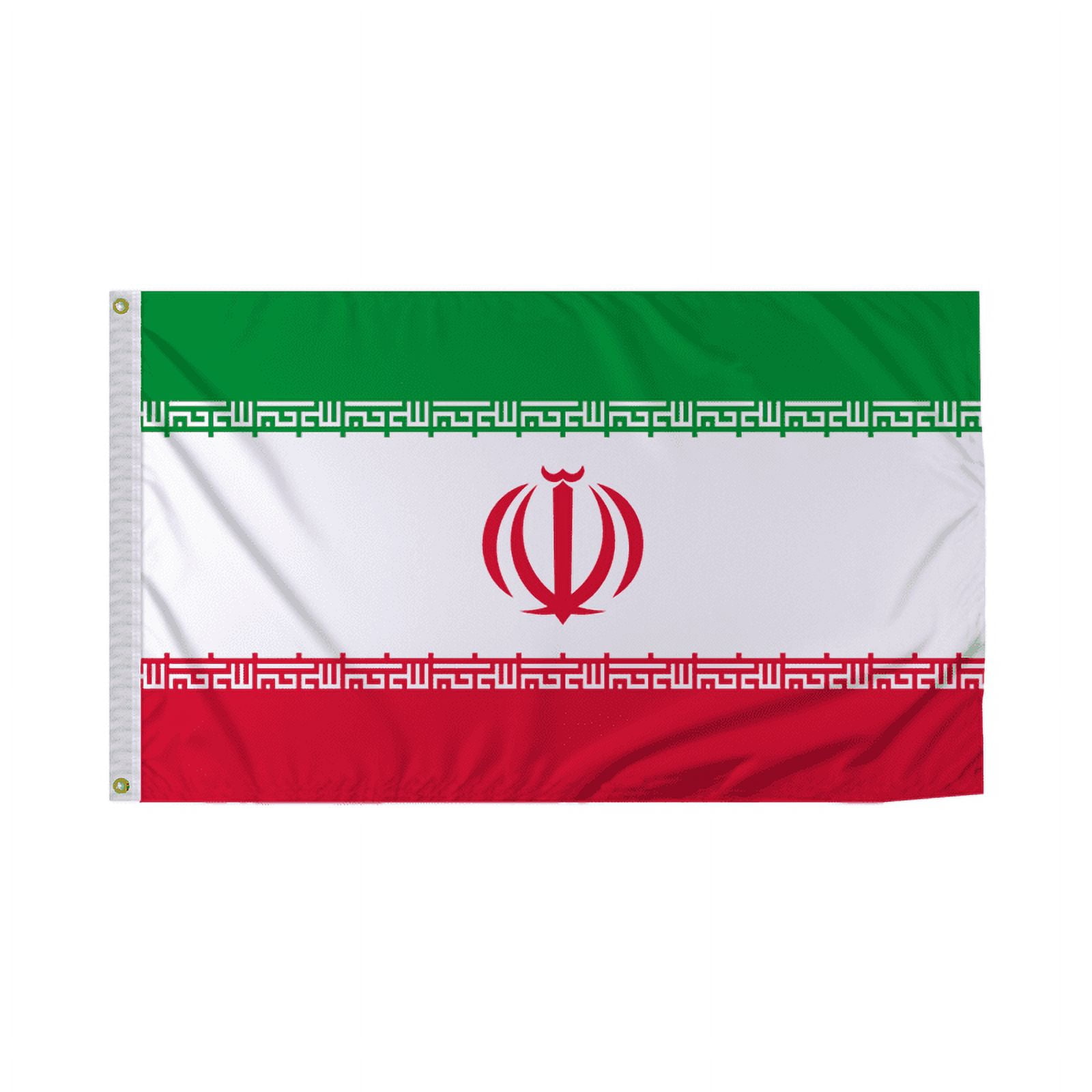 Promopatriot Iran Country Flag 3x5 Ft Outdoor Nylon Double Stitched ...