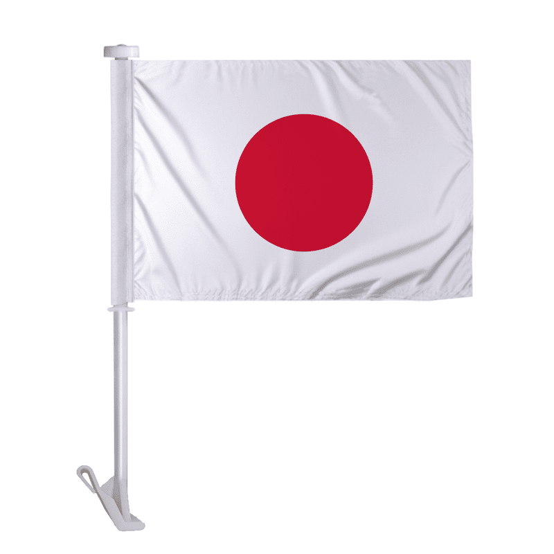 Promopatriot Japan Car Flag 10.5x15 inch Premium Super Knit Polyester ...