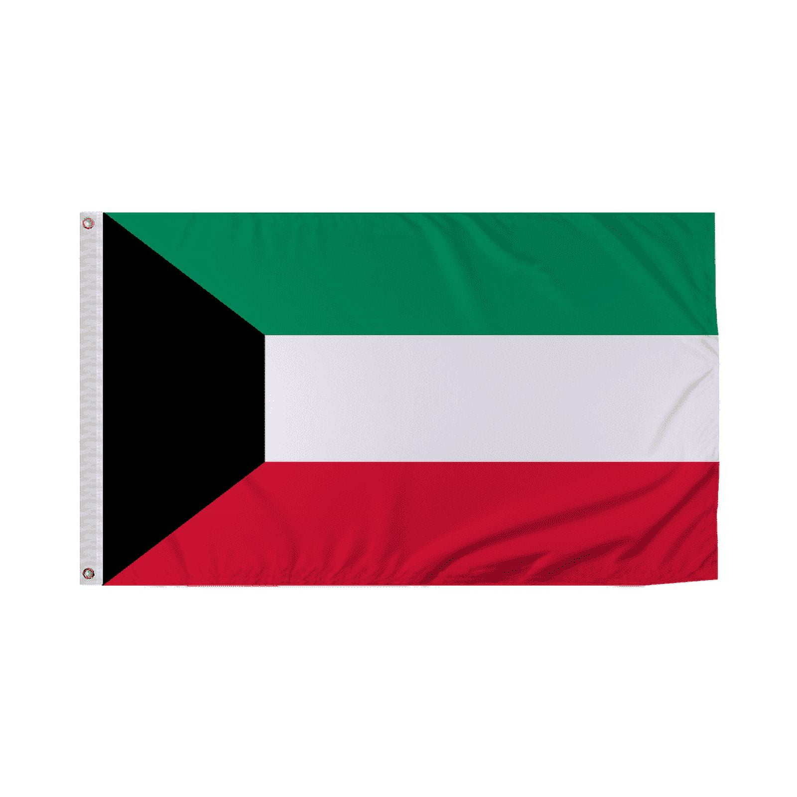 Promopatriot Kuwait Country Flag 3x5 Ft Outdoor Nylon Double Stitched ...