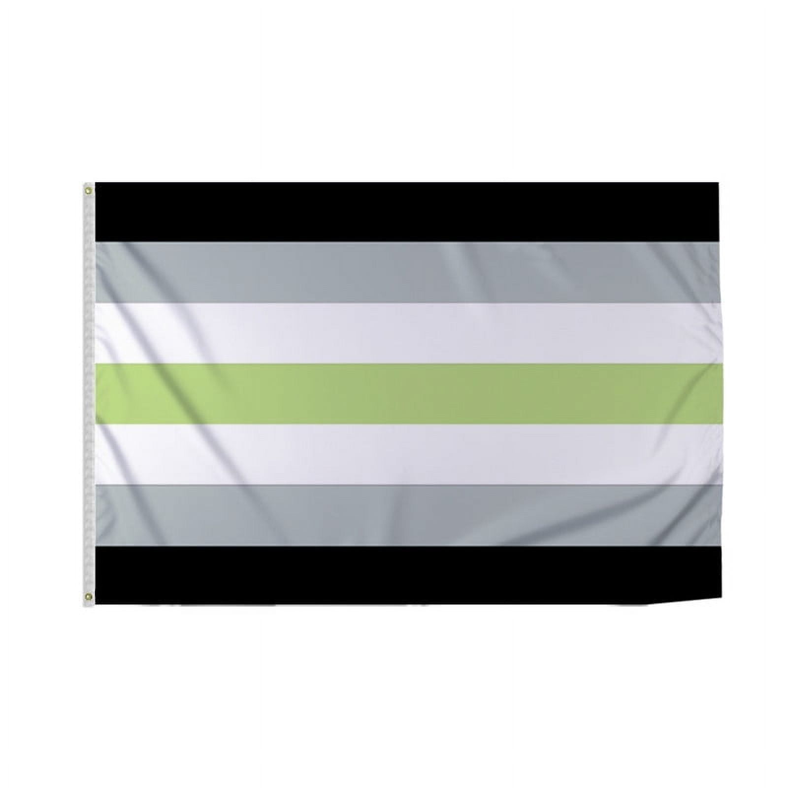 Promopatriot Large Agender Pride Flag 10x15 Ft Printed 200D Nylon Rope ...