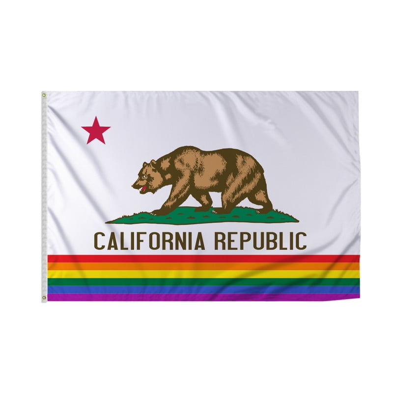 Promopatriot Large California Pride Flag 6x10 Ft Printed 200D Nylon ...