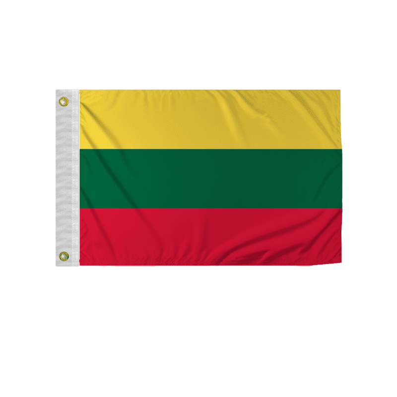 Promopatriot Lithuania National Flag 2x3 ft Nylon Double Stitched Edges ...