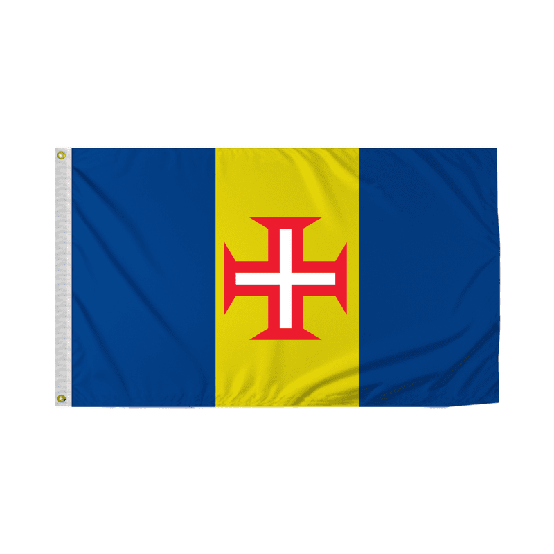 Promopatriot Madeira Country Flag 4x6 Ft Outdoor Nylon Double Stitched ...