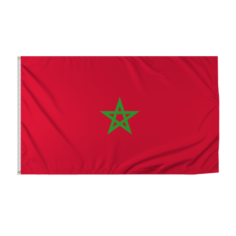 Promopatriot Morocco Country Flag 6x10 Ft Outdoor Nylon Double Stitched ...