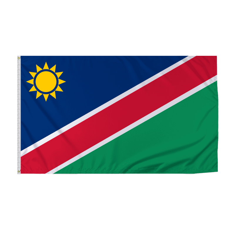 Promopatriot Namibia Country Flag 8x12 ft - 200D Nylon - Rope Thimble ...