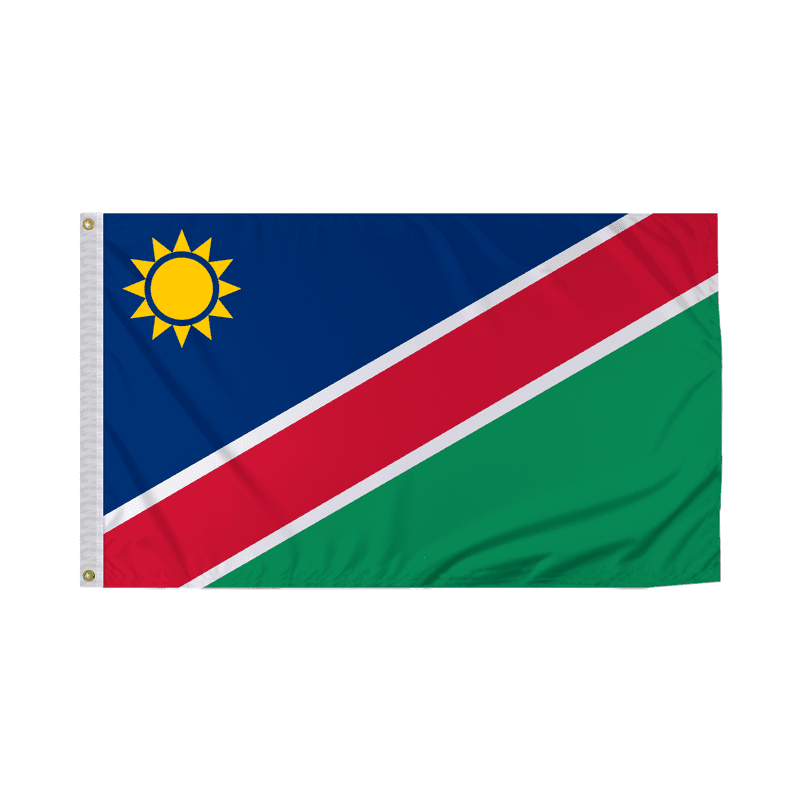 Promopatriot Namibia National Flag 3x5 ft Polyester Double Stitched ...